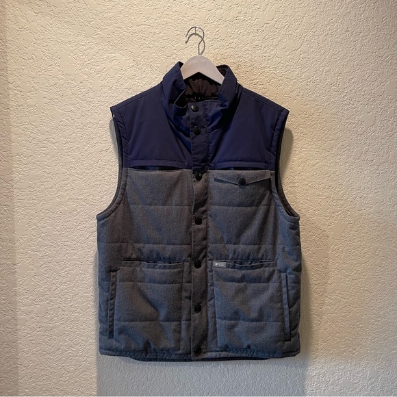 Figs | Jackets & Coats | Figs Men Navy Blue And Grey Company Branded ...